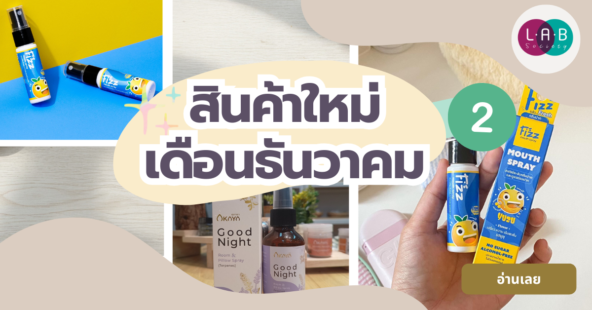 สินค้าใหม่เดือนธันวาคมจาก LAB Society ภาค 2 - Lab-society